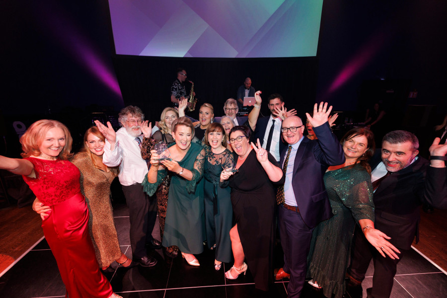 Woven off to a winning start - picking up top honours in two categories ...